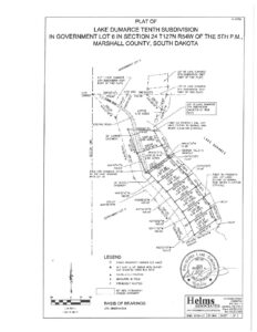 Dumarce 10th Subdivision - Marshall County, South Dakota